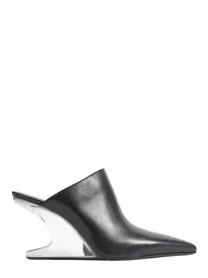 RICK OWENS RICK OWENS Tower Cantilever Sabot Sharp Mules