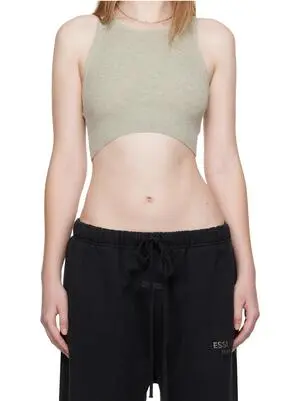 Fear Of God Cropped Tank Top - Nude