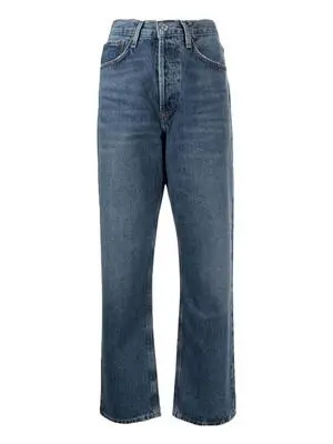 AGOLDE 90's Wide-leg Organic Cotton Jeans - Blue