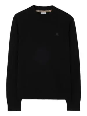 Burberry Cashmere Blend Sweater - Black