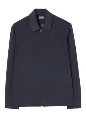 Burberry Coated Nylon Overshirt - Navy