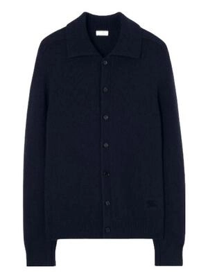Burberry Cashmere Cardigan - Blue
