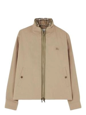Burberry Burberry Cotton Twill Jacket With Gilet Beige