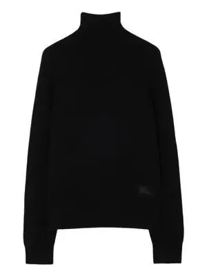 Burberry Cashmere Turtleneck Sweater - Black