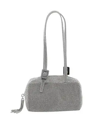 Benedetta Bruzziches Zippered Shoulder Bag - Gray