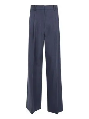 Mantū Wide Leg Trousers - Grey