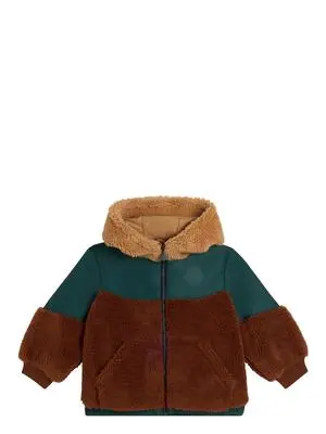 Stella McCartney Hooded Zip-up Jacket - Brown