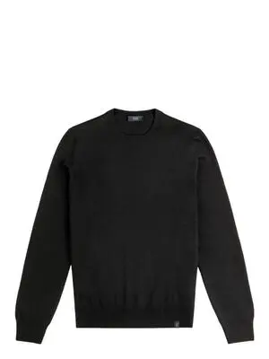 FAY Fay Extrafine Merinos Wool Pullover Black