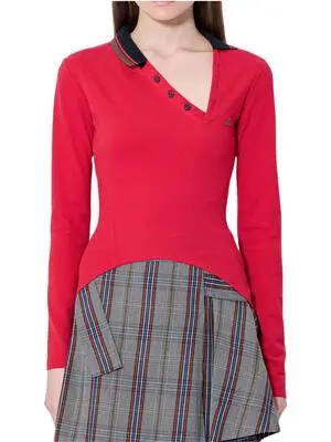 VIVIENNE WESTWOOD Vivienne Westwood Long-Sleeve Polo Shirt