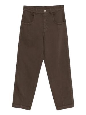 ELEVENTY Eleventy Buttoned Straight-Leg Trousers