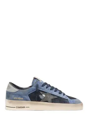 GOLDEN GOOSE Stardan Lace-up Sneakers - Blue