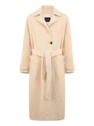 HERNO Herno Belted Textured Coat