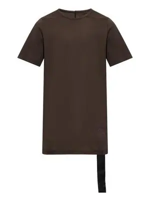 Rick Owens Central-seam Short-sleeve T-shirt - Dark Dust