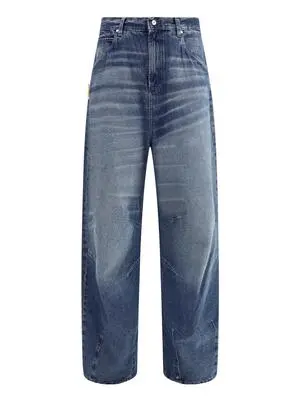 PDFCHANNEL Pdf Legganda Oversized Jeans - Washed Blue