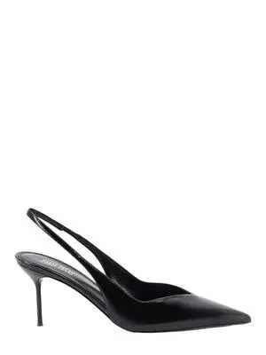Paris Texas Lidia Slingback Pumps - Black