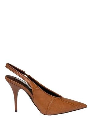 Steve Madden Pointed-toe High-heeled Sandals - Brown