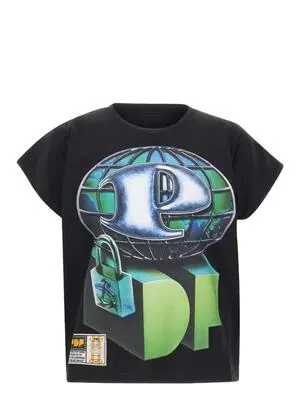 PDFCHANNEL Crew Neck T-shirt - Black