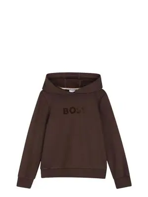 Hugo Boss Long-sleeved Hooded Sweatshirt - Green