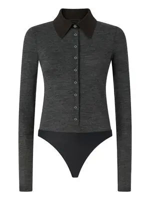 Pinko Long-sleeve Bodysuit - Black