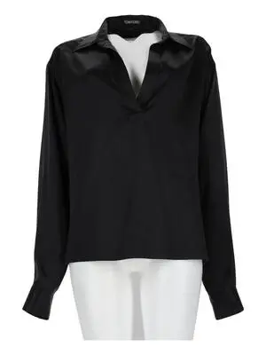 TOM FORD TOM FORD Silk V-Neck Blouse