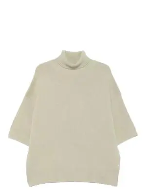 Christian Wijnants Roll-neck Short-sleeve Sweater - Green