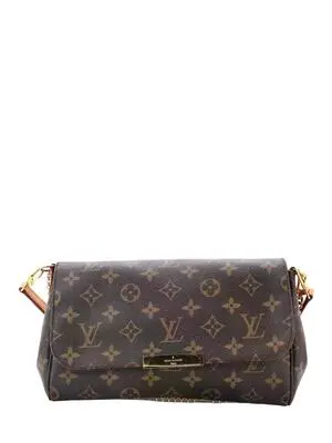 LOUIS VUITTON Monogram Canvas Favorite Cross Body Bag - Brown