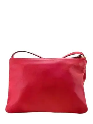 Celine Celine Trio Leather Large Cross Body Bag Pink