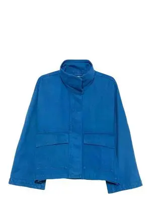CHRISTIAN WIJNANTS Christian Wijnants High-Neck Patch-Pocket Denim Jacket