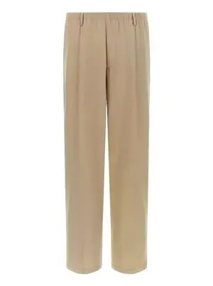 CELLAR DOOR Ezio Pleated Trousers - Neutrals