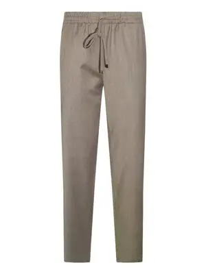 Antonelli Firenze Drawstring-waist Trousers - Neutrals