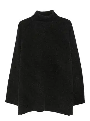 Sofie D'hoore High-neck Knitted Sweater - Grey