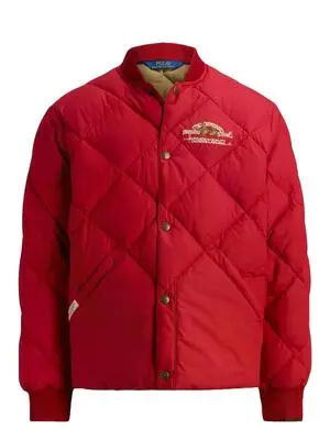 Polo Ralph Lauren Quilted Bomber Jacket - Red