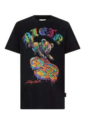 Philipp Plein Teddy Dollar T-shirt - Black