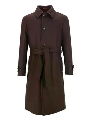 Barena Venezia Paramar Belted Single-breasted Coat - Brown