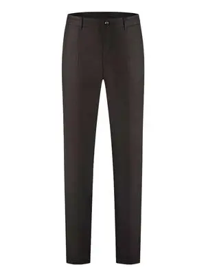 Marco Pescarolo Drawstring Straight-leg Trousers - Brown