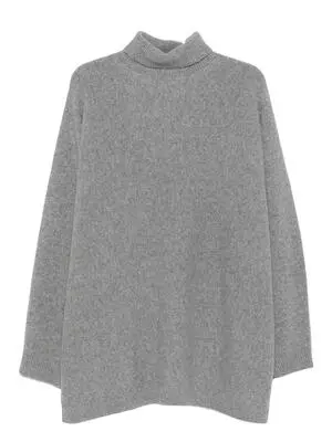 Sofie D'hoore Roll-neck Knitted Sweater - Grey