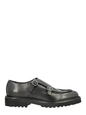 DOUCAL'S Double-strap Monk Shoes - Black