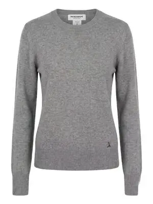 Patrizia Pepe Cashmere Crew-neck Sweater - Grey