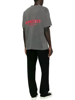 REPRESENT Owners Club Logo-print T-shirt - Grey