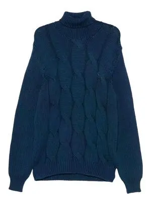 Herno Turtleneck Sweater - Blue