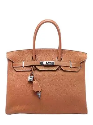 HERMÈS Hermès Togo Birkin Retourne 35 Handbag