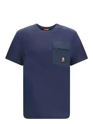 PARAJUMPERS Mojave 2.0 Logo-patch T-shirt - Blue