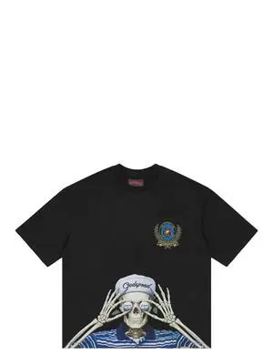 GODSPEED Graphic-print Chest-pocket T-shirt - Black