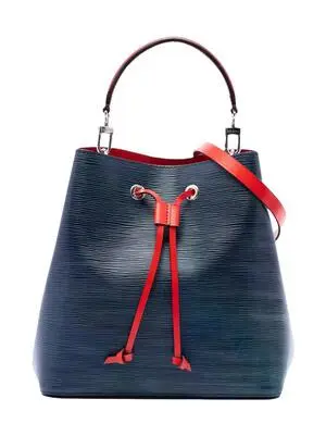 LOUIS VUITTON Epi Neonoe Mm Bucket Bag - Blue