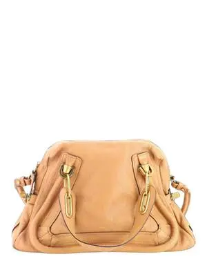 Chloé Chloé Paraty Top Handle Bag Leather Satchel Neutrals