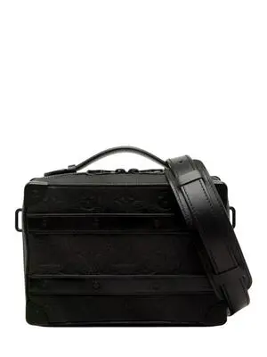 LOUIS VUITTON 2021-2026 Monogram Taurillon Handle Soft Trunk Satchel - Black