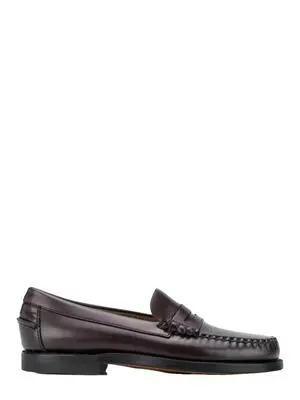 SEBAGO Leather Loafers - Red
