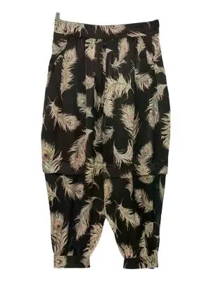 ZIMMERMANN ZIMMERMANN Valiant Feather-Print Trousers