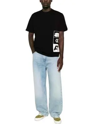 ARTE ANTWERP Graphic-print T-shirt - Black