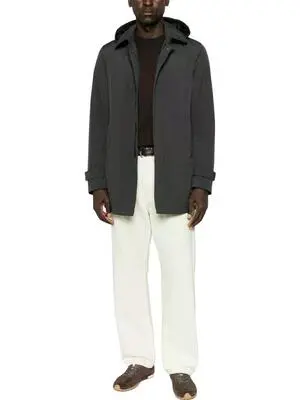 HERNO Herno Hooded Button-Up Jacket